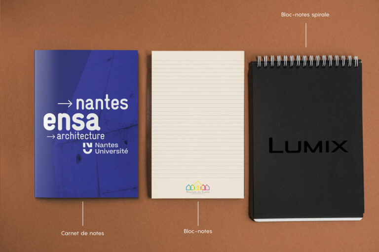 Bloc-notes : le guide détaillé | Le Blog Realisaprint