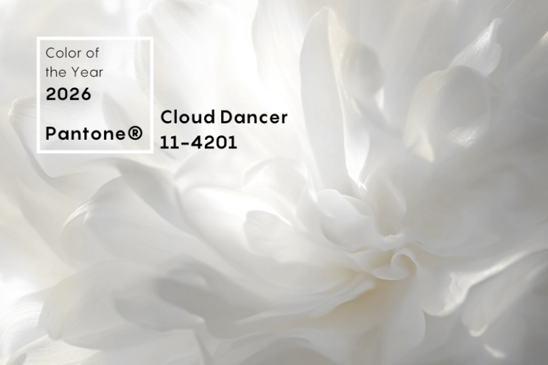 Cloud Dancer : Couleur de l'année 2026 par l'Institut Pantone® | Le ...
